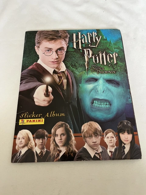 PANINI HARRY POTTER Order of Phoenix Sticker Album Complete + Poster £ ...