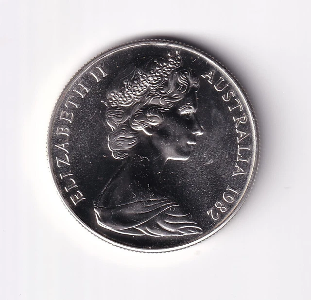 AUSTRALIAN : 1982 $10 Brisbane Commonwealth Games 92.5% Silver Coin ...