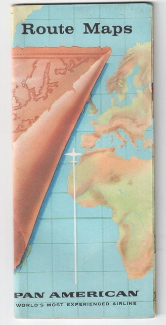 PAN AMERICAN ROUTE Maps Am Paa £17.95 - PicClick UK