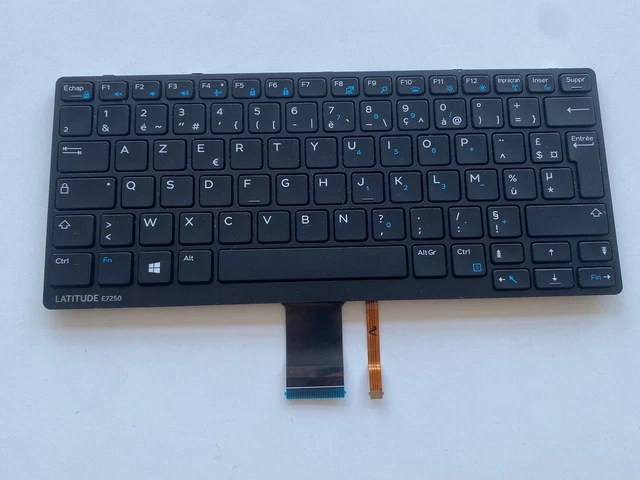 DELL LATITUDE E7250 laptop French AZERTY layout keyboard 0H708X £12.00 ...