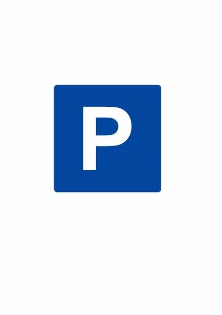 STICKER SIGN PICTOGRAM parking sticker "parking space" £4.66 - PicClick UK