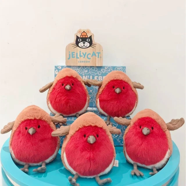 JELLYCAT PLUM ROBIN With Label and Dust Bag £28.75 - PicClick UK