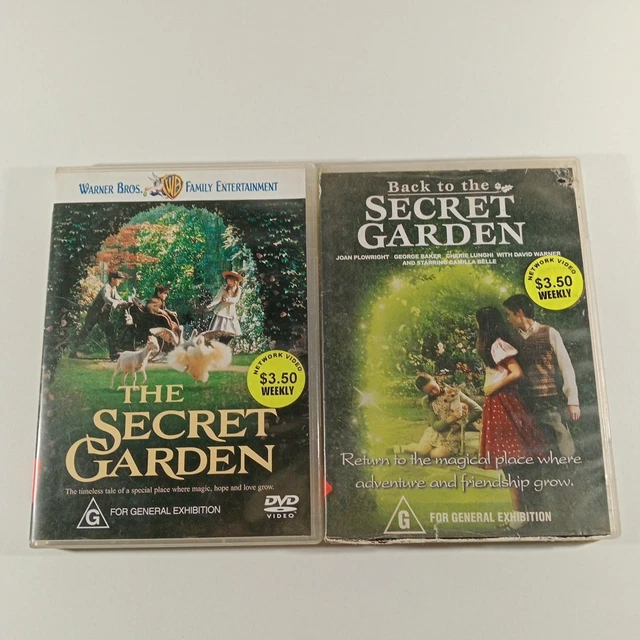 THE SECRET GARDEN / Back To The Secret Garden DVD Ex Rental Bundle Lot ...