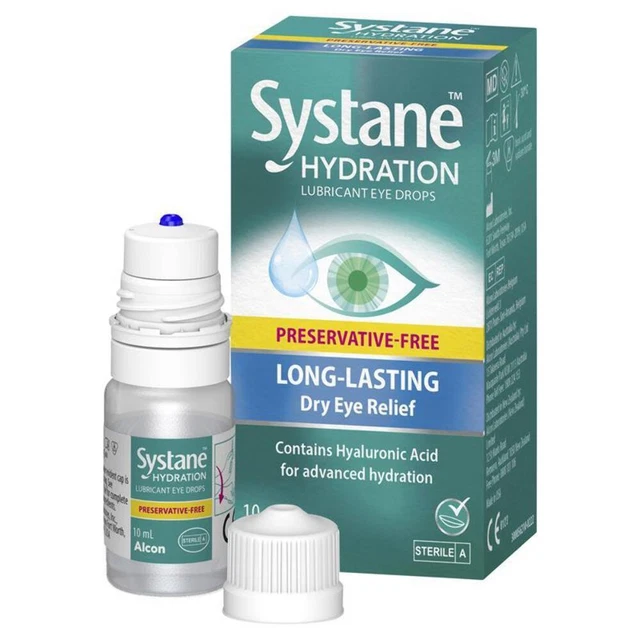 SYSTANE HYDRATION MULTI Dose Preservative-Free Lubricant Eye Drops 10ml ...