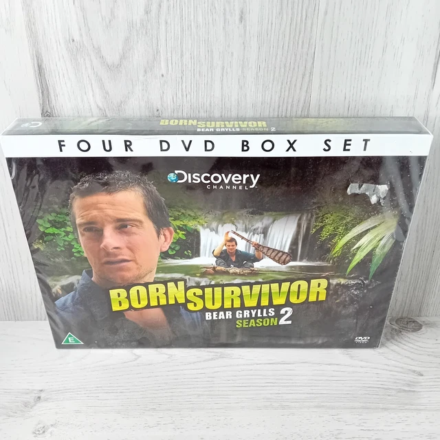 BEAR GRYLLS BORN Survivor Season 2 Dvd Box Set - New & Sealed Rare ...