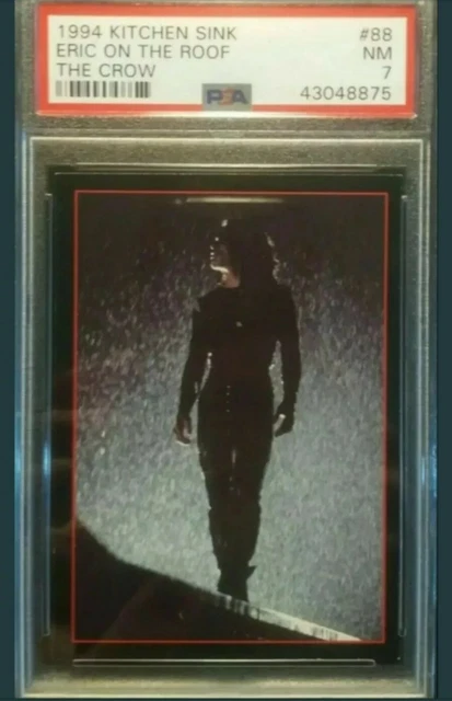 1994 THE CROW Card #88 Psa 7 Nm. Brandon Lee EUR 83,71 - PicClick FR