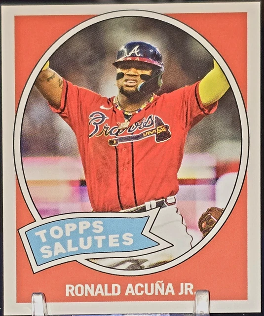 RONALD ACUNA JR. 2024 Topps Throwback Thursday Set 15 1979-80 Topps ...