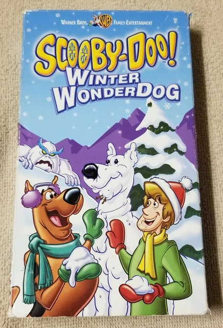 SCOOBY DOO WINTER Wonderdog 2002 VHS Video Tape Hanna Barbera Animated ...