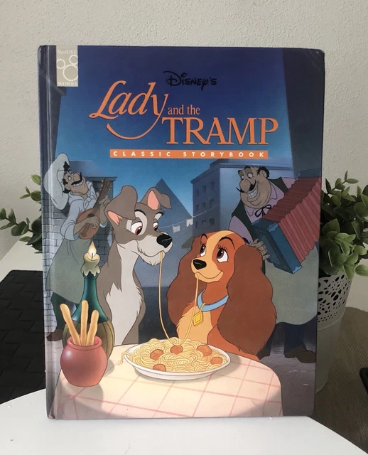VINTAGE WALT DISNEY'S LADY AND THE TRAMP Classic Storybook 1997 HC ...