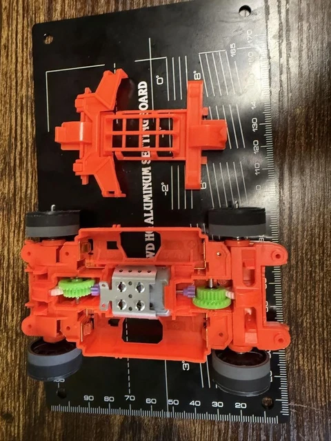 TAMIYA MINI 4WD MS Flex Orange Chassis Mach Dash Motor Kugellager EUR ...