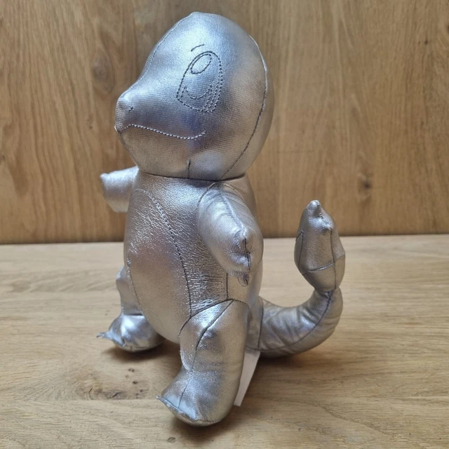 CHARMANDER POKEMON 25TH Celebration 8" Collectable Silver Soft Toy ...