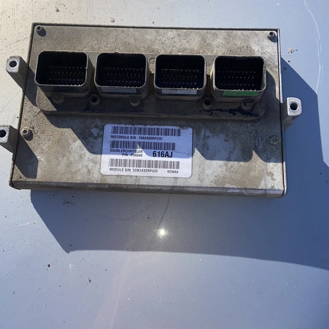 2002 DODGE DURANGO SLT, 4.7L, Engine Computer Module,ECM, ECU ...