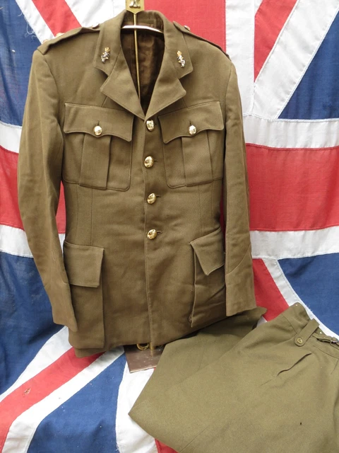 1950'S BRITISH ARMY REME Officer's Uniform Jacket & Trousers, Goodwood ...