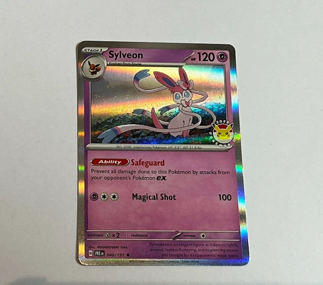 POKEMON - 040/131 - Sylveon - Pokemon Day 2025 - Prismatic Evolutions £ ...
