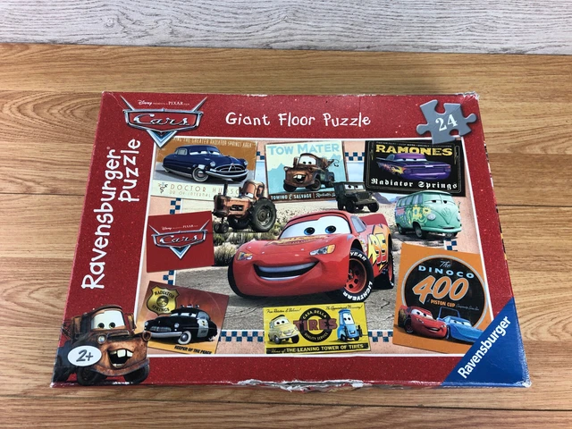 DISNEY PIXAR CARS Ravensburger Giant Floor Puzzle 24 Pieces Complete £ ...