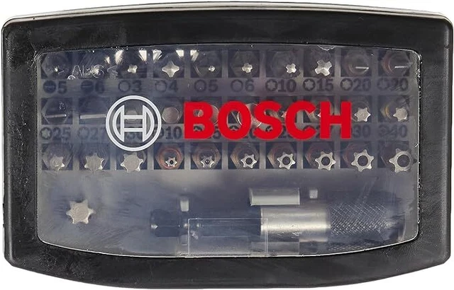 BOSCH PROFESSIONAL 32TLG. Schrauberbit-Set (PH-, PZ-, Hex-, T-, TH-, S-Bit EUR 24,88 - PicClick DE