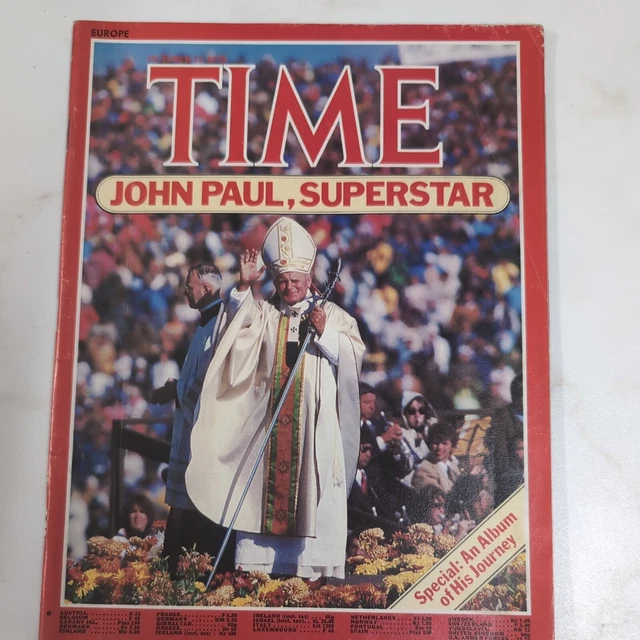 TIME MAGAZINE 1979 October 15 John Paul Pope Superstar Pope John Paolo ...