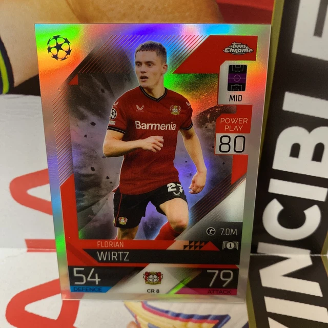 MATCH ATTAX 2022/23 22/23 Florian Wirtz Chrome Preview No Cr8 £7.85 ...