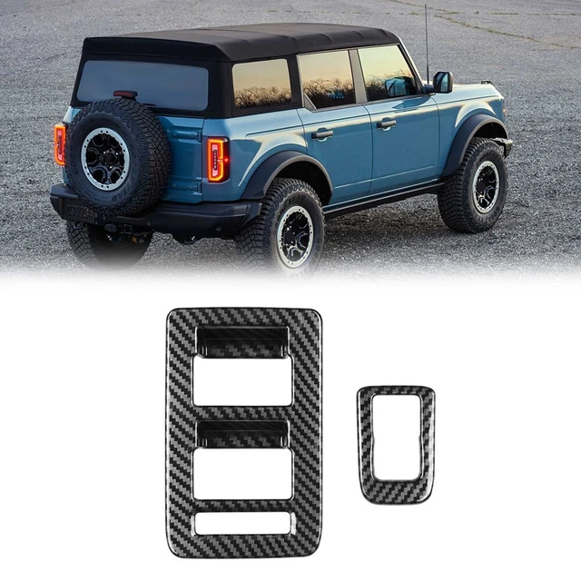 HOUSSE DE GARNITURE int rieure haute classe en fibre de carbone pour Ford Bronc EUR 6,74 ...