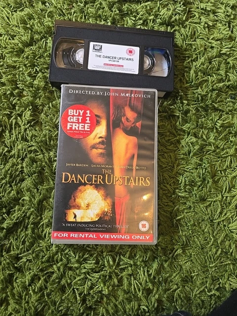 THE DANCER UPSTAIRS (VHS 2003 R) John Malkovich Big Box Ex Rental rare ...