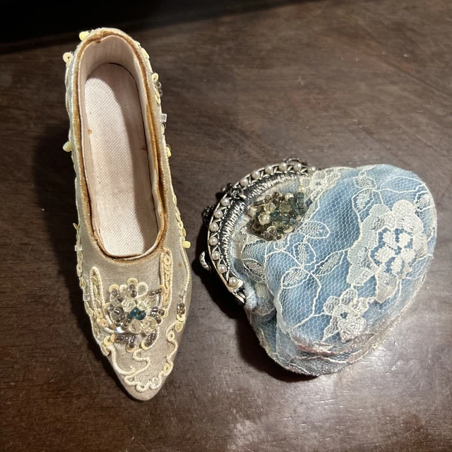 POPULAR IMPORTS 1999 Putting On The Ritz Light Blue Shoe & Purse $7.99 ...
