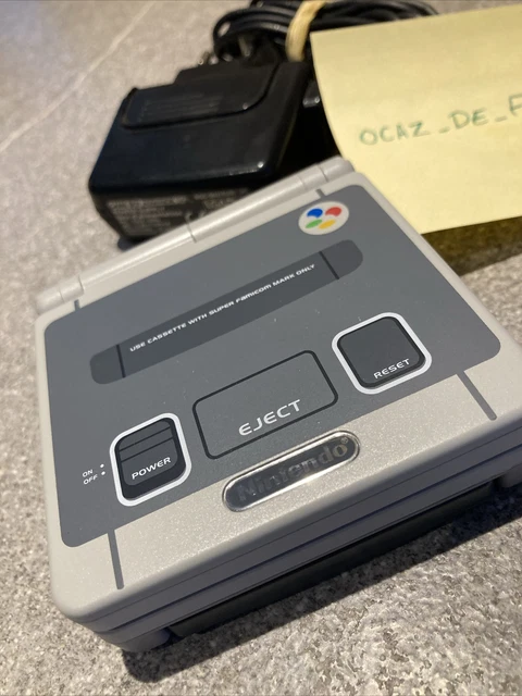 CONSOLE NINTENDO GAME Boy Advance SP (GBA) Edition Super NES FAMICOM ...