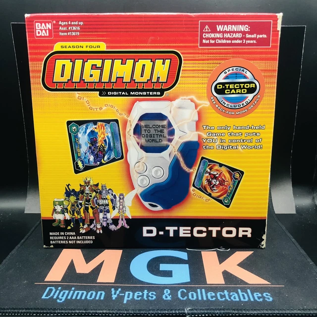 NEW DIGIMON DIGIVICE D-Tector V1 White Blue Box Original Ver.1 BOXED ...