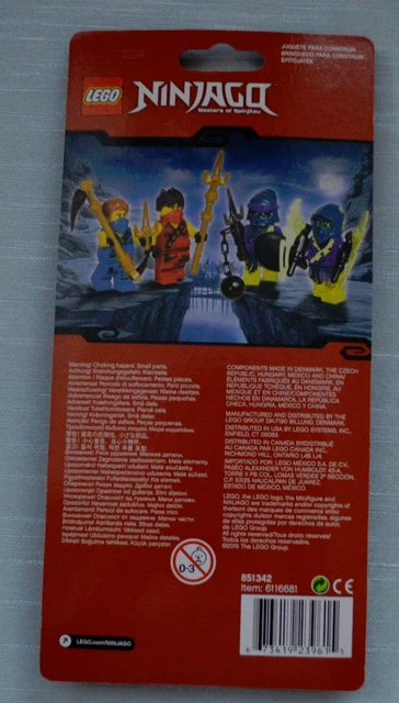 LEGO 851342 NINJAGO Ninja Army Building Set 2015 (37pcs) BNIP Kai Jay ...
