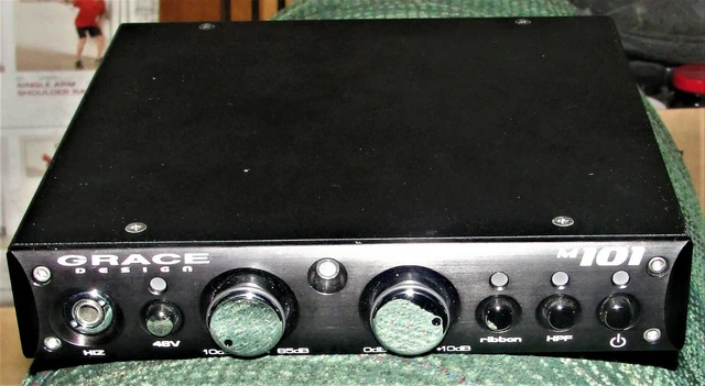 GRACE DESIGN M101 Single Channel Mic Preamp w/Ribbon Mode Channel Strip ...