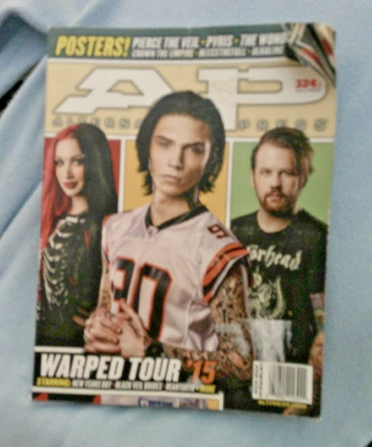 AP ALTERNATIVE PRESS Magazine July 2015 Warped Tour 2015 PIERCE THE ...