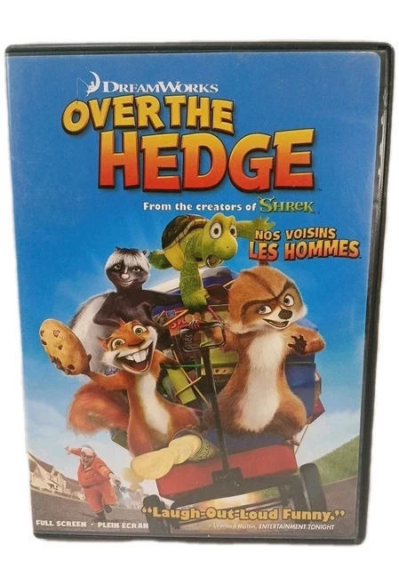 OVER THE HEDGE DVD 2006 Full Screen DreamWorks Animation Family Movie ...