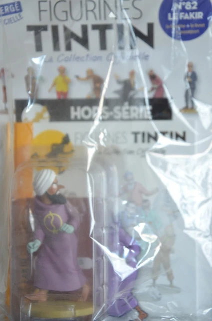 FIGURINE TINTIN COLLECTION officielle n° 82 Le Fakir - Emballage d ...