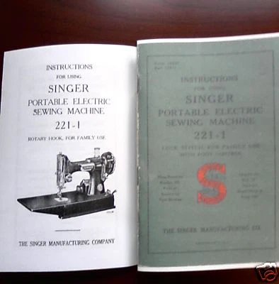 Singer Featherweight 221 Manual