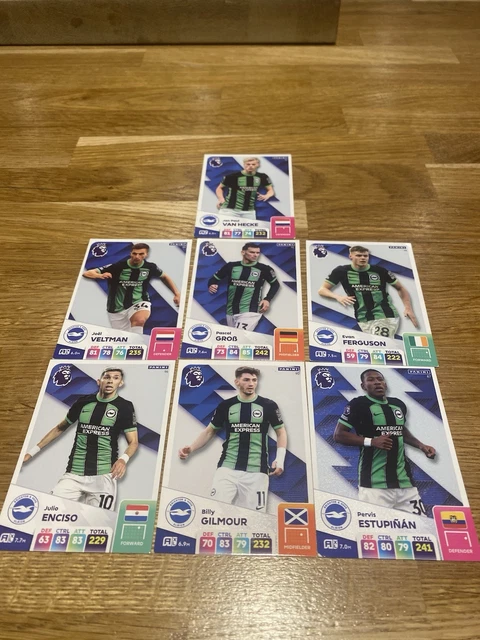 PANINI ADRENALYN XL Premier League 2025 Card Bundle Baseline Brighton ...