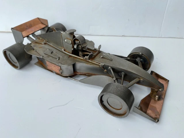 HINZ & KUNST Germany 2 tone Metal Formula 1 Car Vintage Hand Made £34. ...