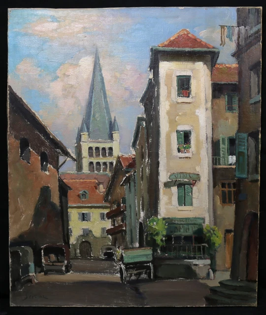 LÉON SEVERAC (1903-1996) CHAMPAGNE Notre-Dame de Liesse Guignicourt ...