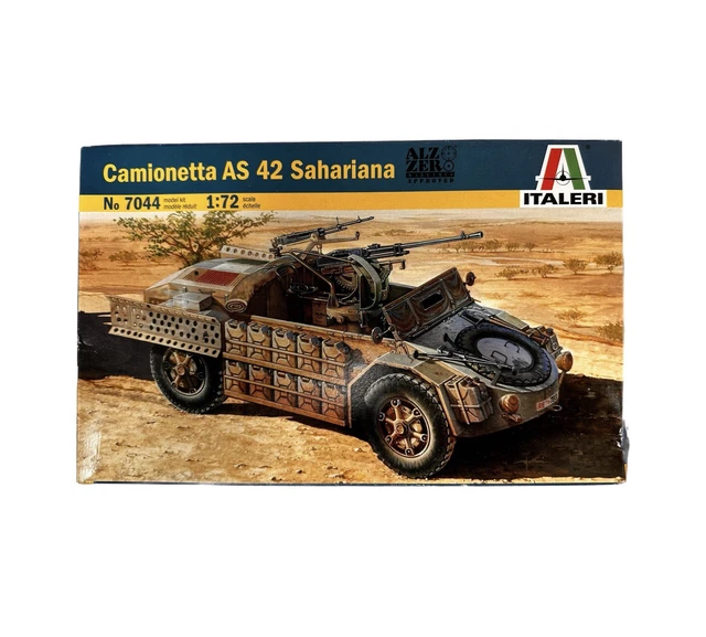 ITALERI 1/72 CAMIONETTA AS 42 Sahariana N. 7044 EUR 14,00 - PicClick DE