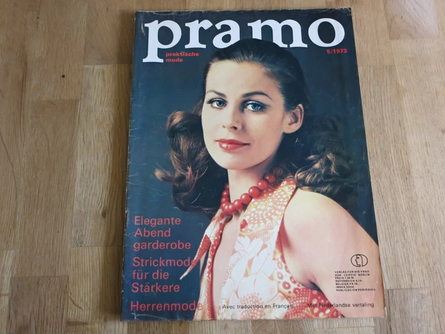 DDR PRAMO PRAKTISCHE Mode + Schnittmuster 5/1973 - Elegante ...
