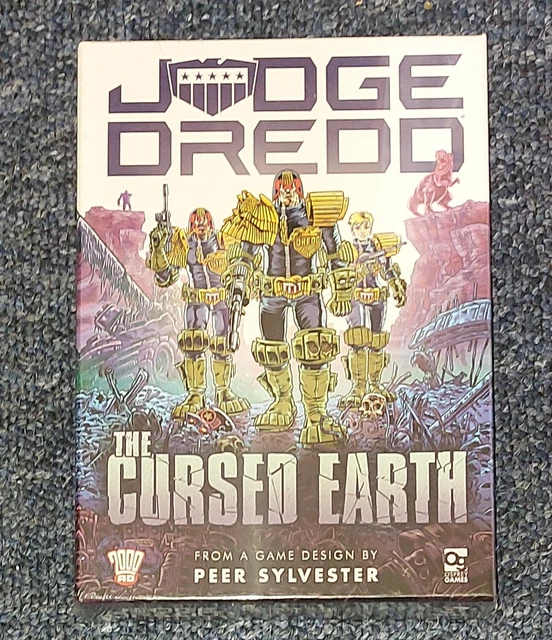 JUDGE DREDD - The Cursed Earth - Card Game - In Shrink - 2000AD Osprey ...