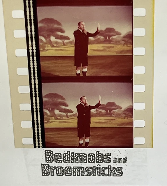 DISNEY ANIMATION FILM 5-Cell Strip BEDKNOBS & BROOMSTICKS Dr. Browne As ...