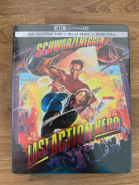 LAST ACTION HERO Limited Edition SteelBook 4K UHD Blu-ray 1993 USA import NEW £33.94 - PicClick UK