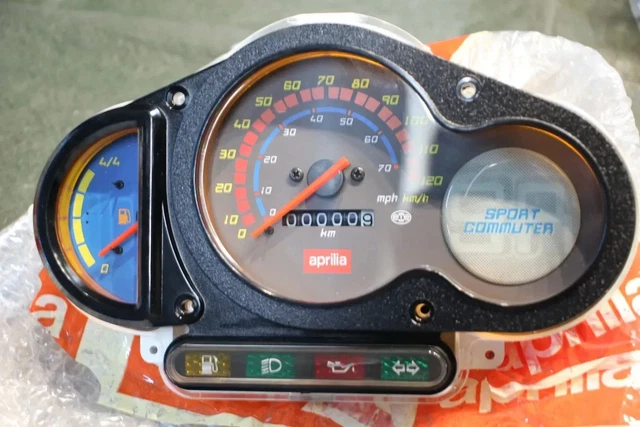 ORIGINAL TACHO SPEEDOMETER Aprilia SR 50 (ZD4LY) AC! 1997-2001 AP8212793 Cockpit EUR 189,00 ...