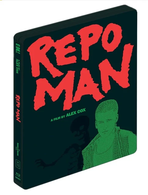 REPO MAN - A Film By Alex Cox (Limited Edition Blu Ray Steelbook ...