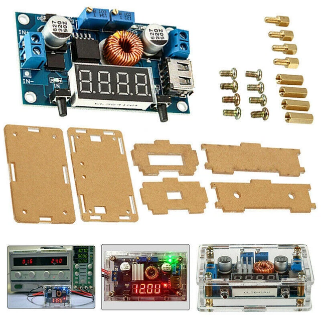 DC-DC STEP DOWN Converter 5-36V to 1.25-32V 5A Buck Voltage Regulator ...