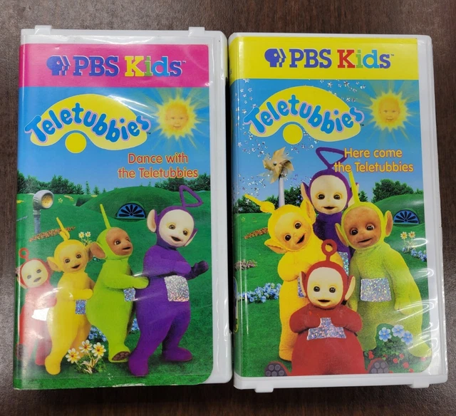 TELETUBBIES VHS TAPES Episodes PBS Kids Here Come Dance LOT 4 £13.46 ...
