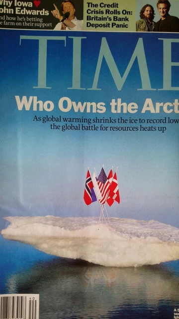 TIME MAGAZINE 2007 10 01 Who Owns The Arctic Global Warming John ...
