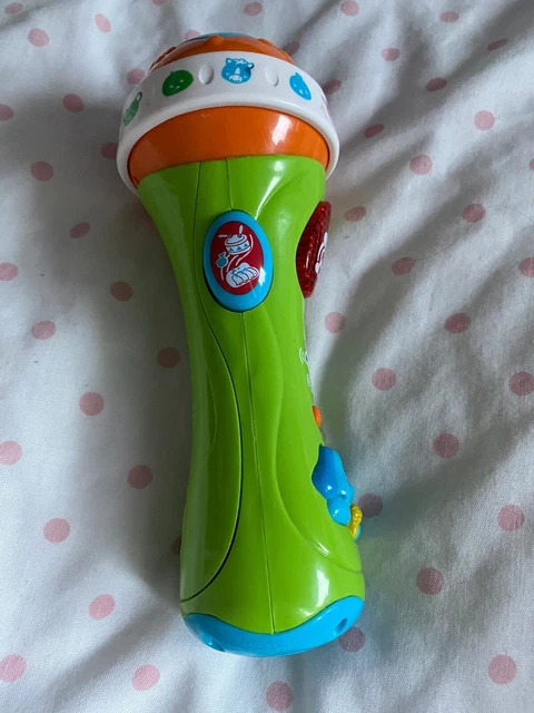 VTECH SING ALONG Microphone Toy Animal Sounds Classical Jazz Rock N ...