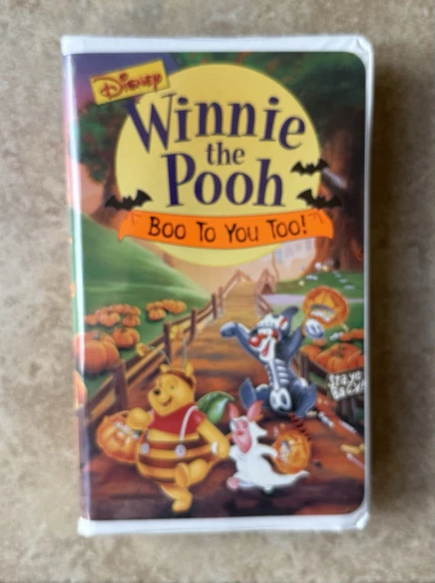 DISNEY'S WINNIE THE Pooh - Boo to You Too! (VHS, Clamshell) £10.64 ...