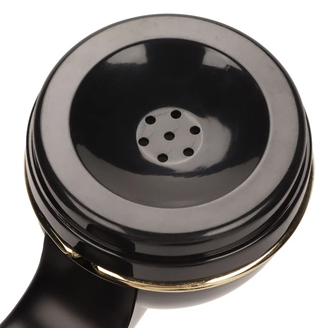VINTAGE LANDLINE PHONE Old Fashioned Disc Button Retro Corded Telephone ...