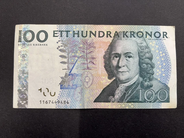 SWEDEN 100 KRONOR Banknote Set (10) LOT: 0401-013 £0.99 - PicClick UK